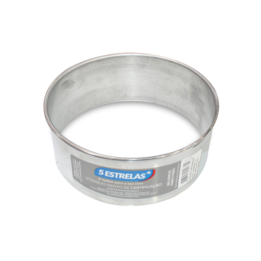 ARO CORTA E MOLDA PÃO E HAMBÚRGUER N°12 INOX – CoziFlex Equipamentos e ...